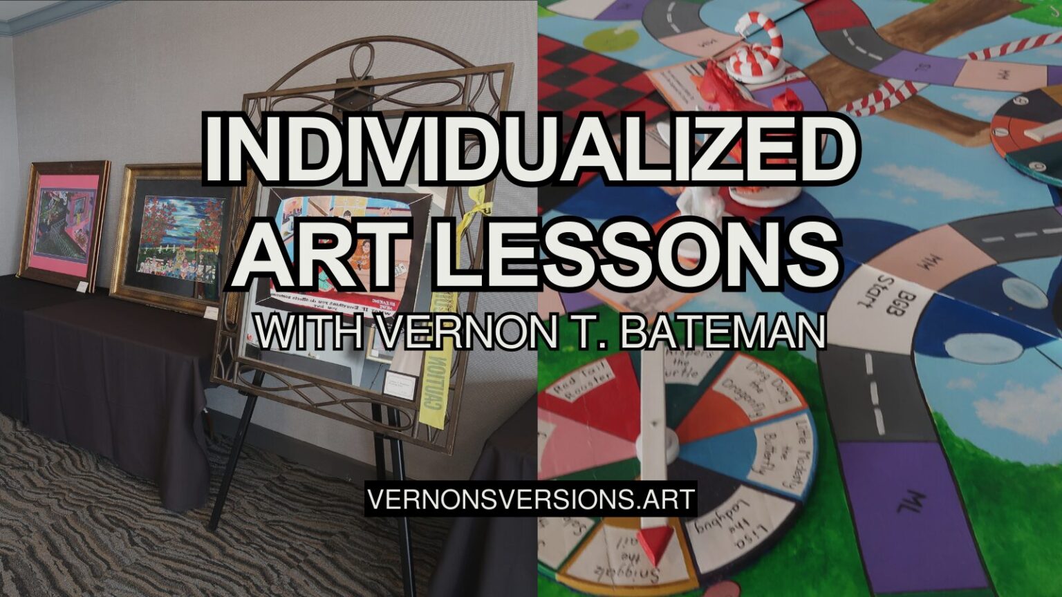 Individualized Art Lessons with Vernon T. Bateman – Vernon's Versions